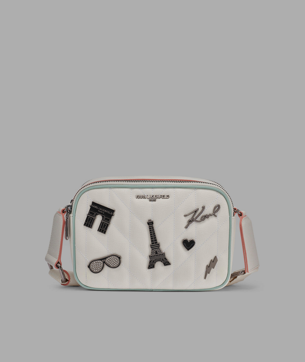 Maybelle Crossbody With Paris Pins | Crossbodies & Satchels | Karl ...