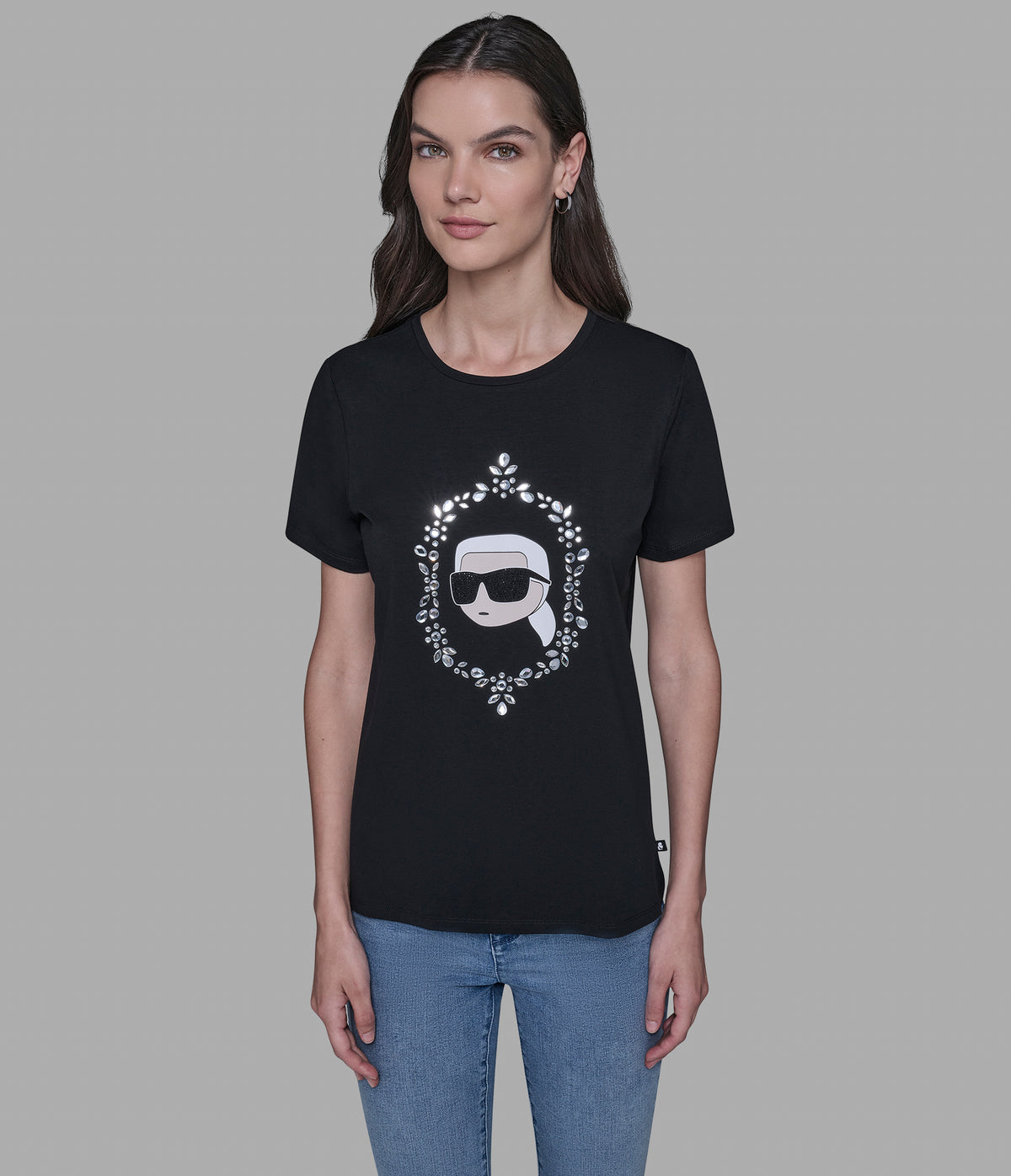 Karl Frame Tee | Tees & Tanks | Karl Lagerfeld Paris