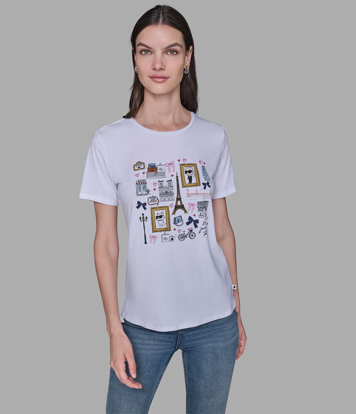 Whimsy Tee | Tees & Tanks | Karl Lagerfeld Paris