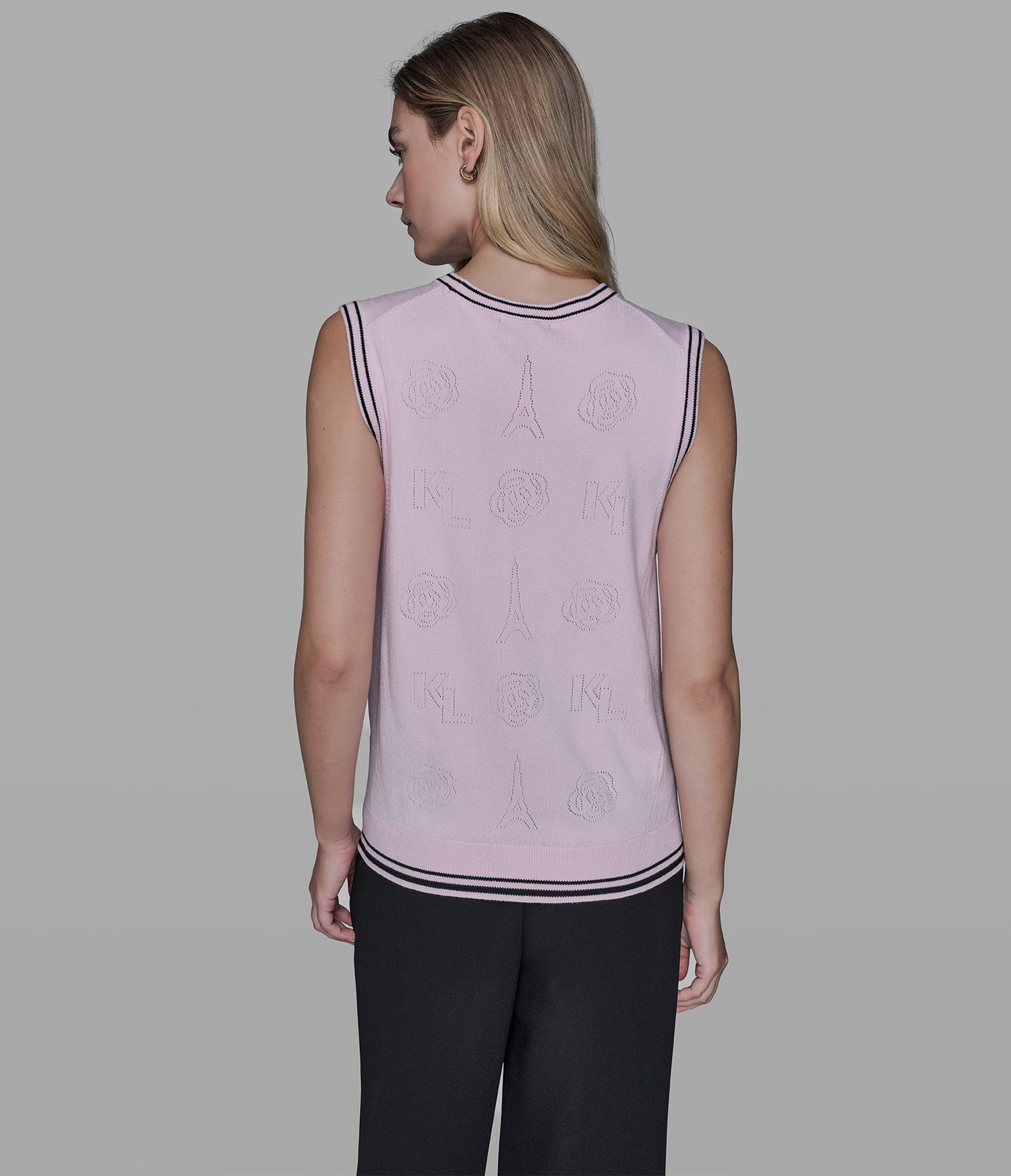 Paris Logo Shell | Sweaters & Tops | Karl Lagerfeld Paris