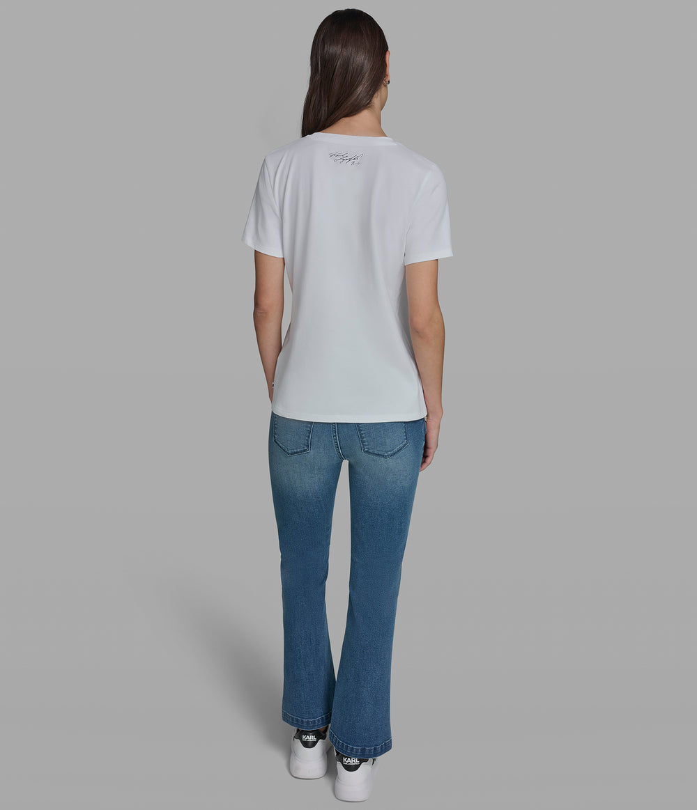 Bee Keeper Karl Logo Tee | Tees & Tanks | Karl Lagerfeld Paris