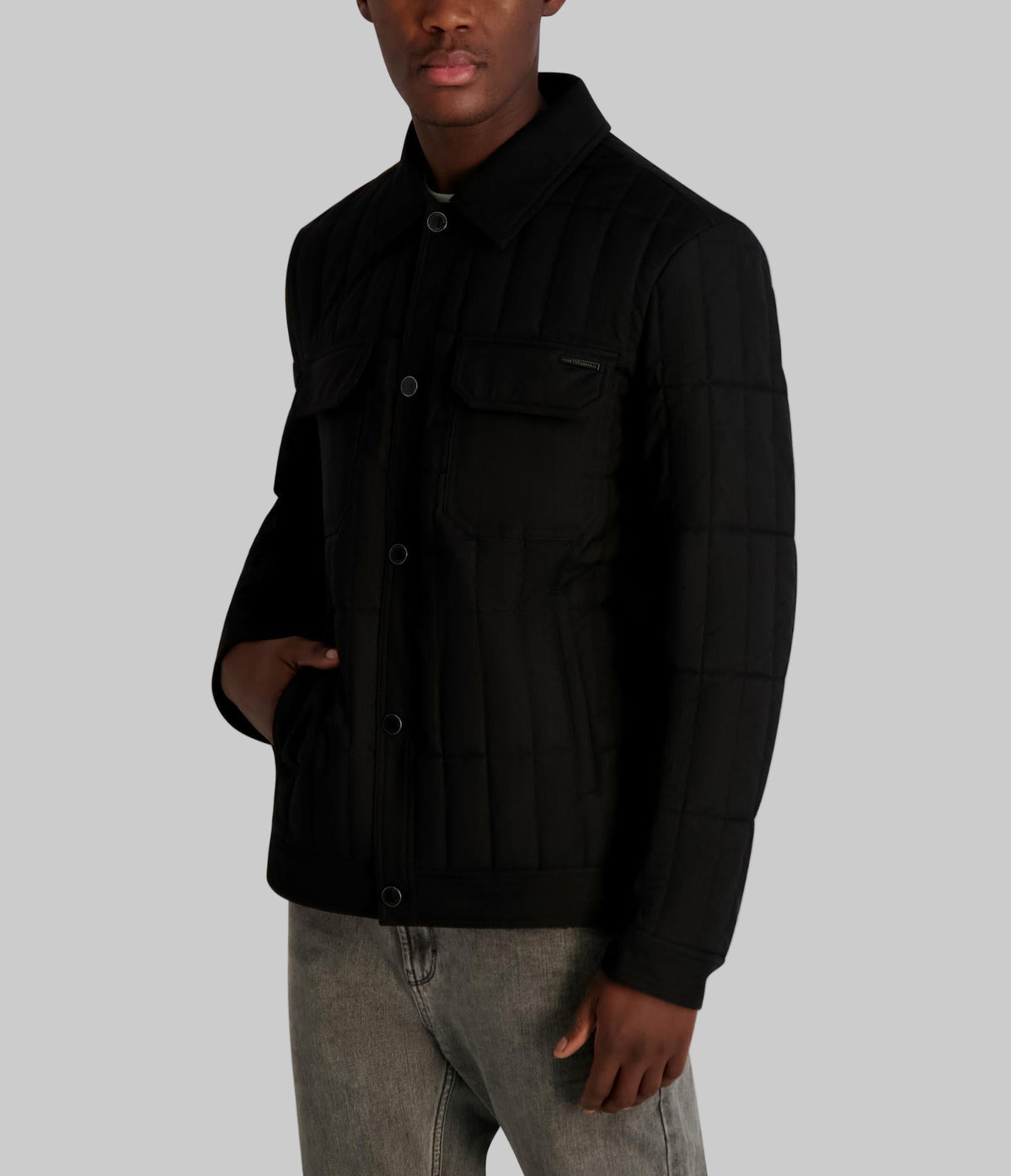 Quilted Shirt Jacket | Jackets & Blazers | Karl Lagerfeld Paris